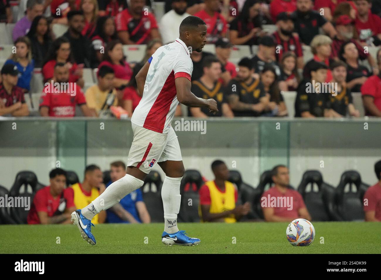 Curitiba, Brazil. 11th Jan, 2025. Lucas Ryan during Athletico and ...