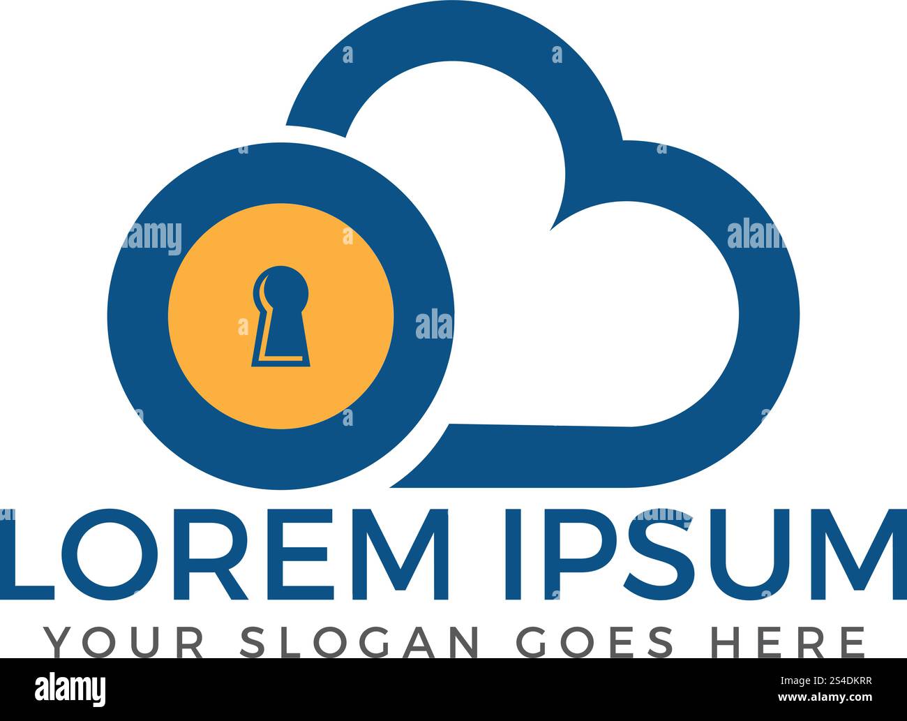 Cloud Security logo design Stock Vector Image & Art - Alamy
