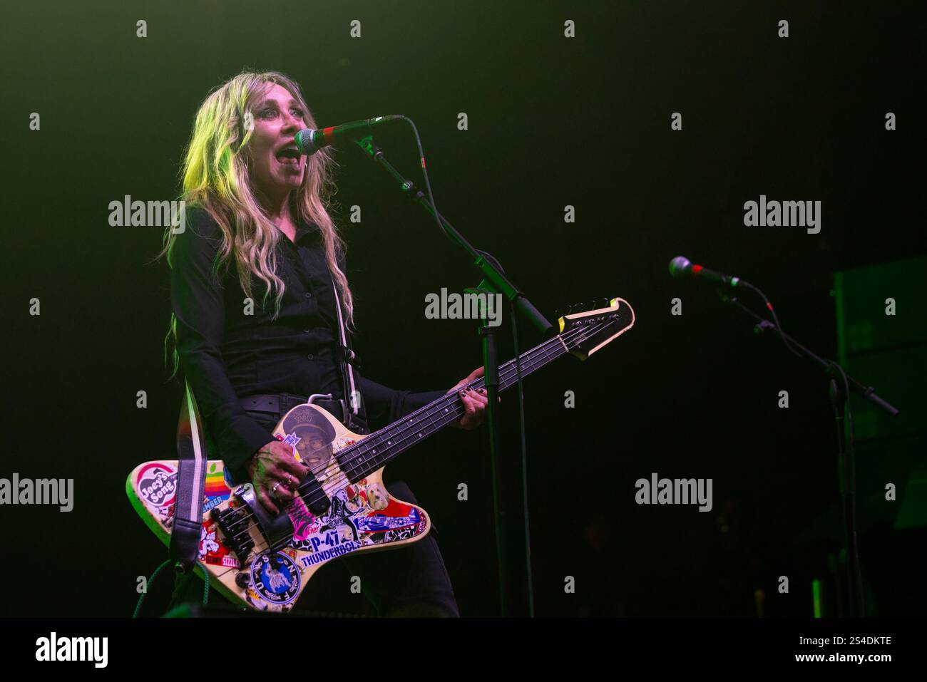 Madison, USA. 10th Jan, 2025. Gail Greenwood of Belly during The ...