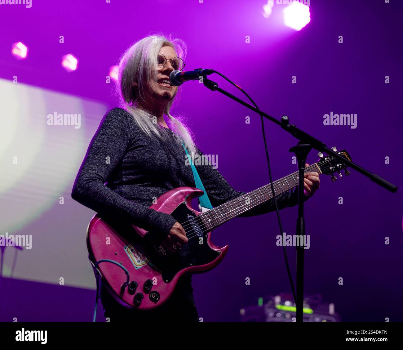 Madison, USA. 10th Jan, 2025. Tanya Donelly of Belly during The ...