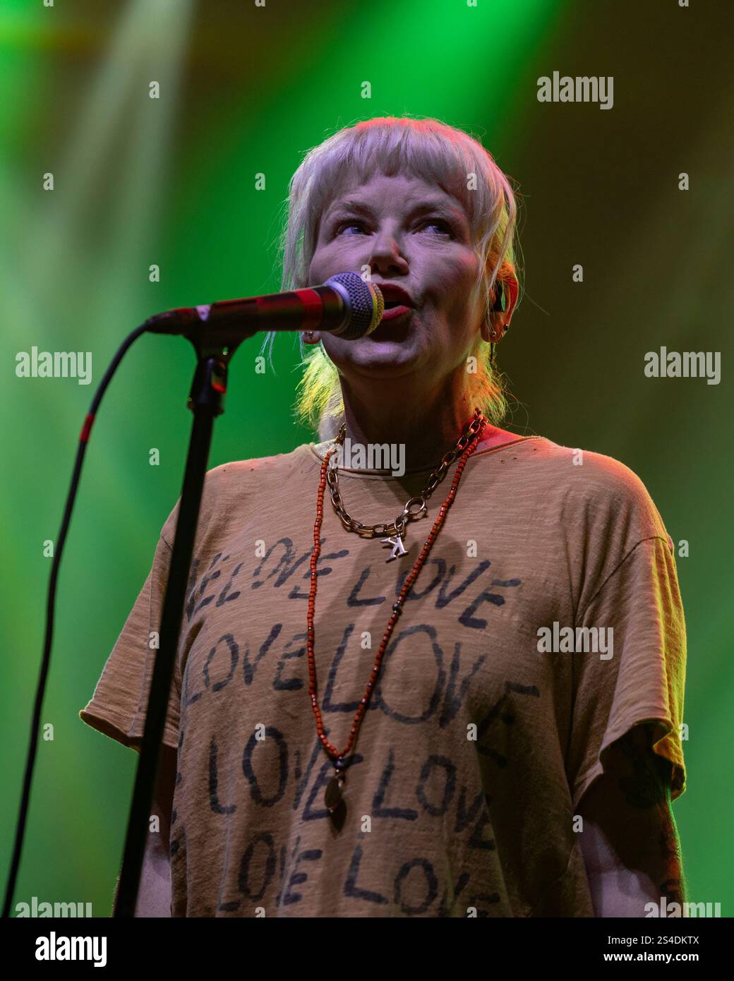 Madison, USA. 10th Jan, 2025. Kay Hanley of Letters to Cleo during The ...