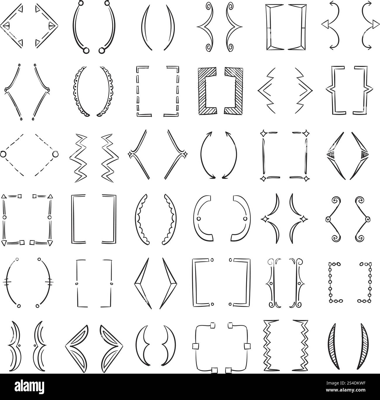 Parenthesis hi-res stock photography and images - Alamy