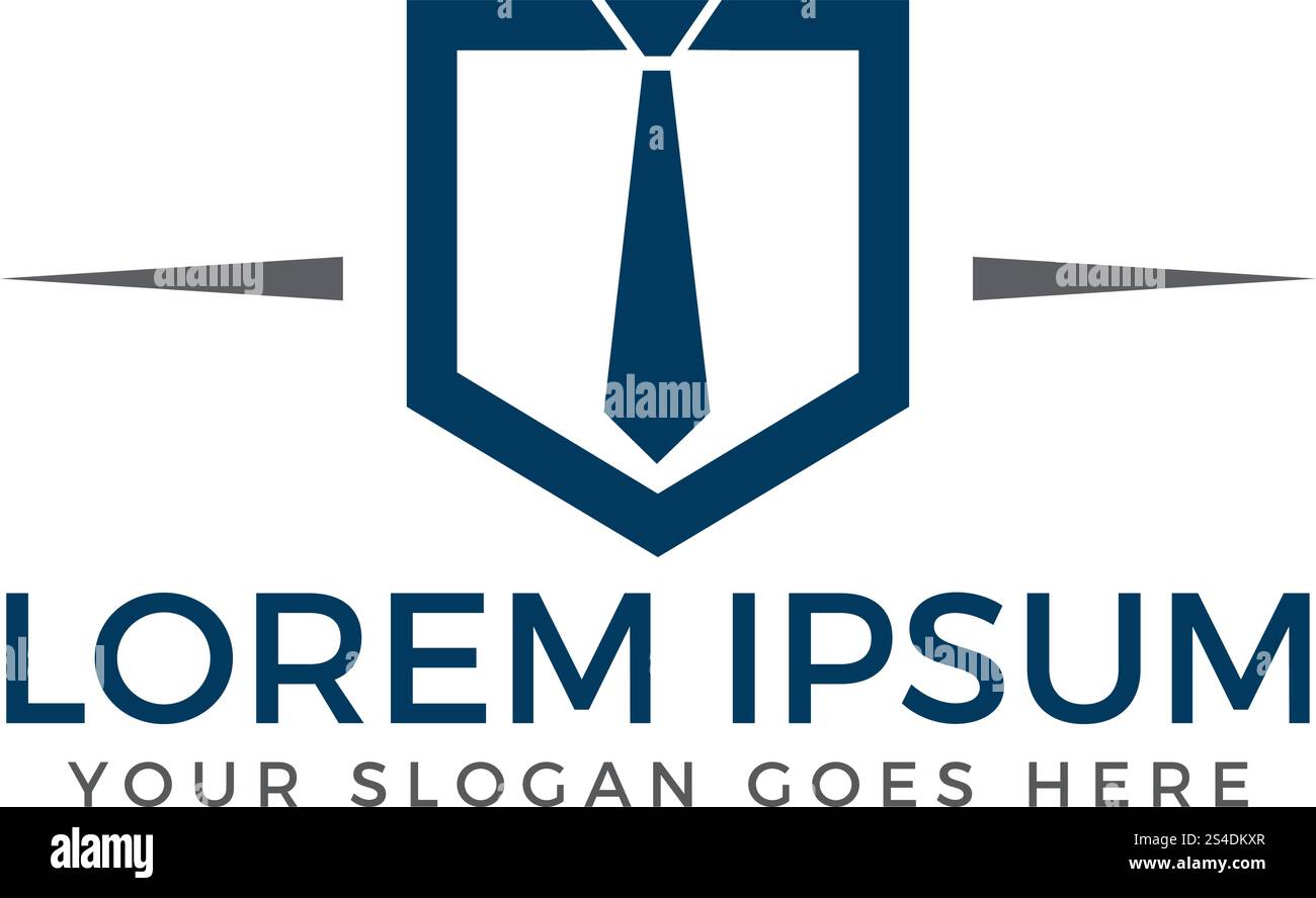 Dress code Tie logo Stock Vector Image & Art - Alamy
