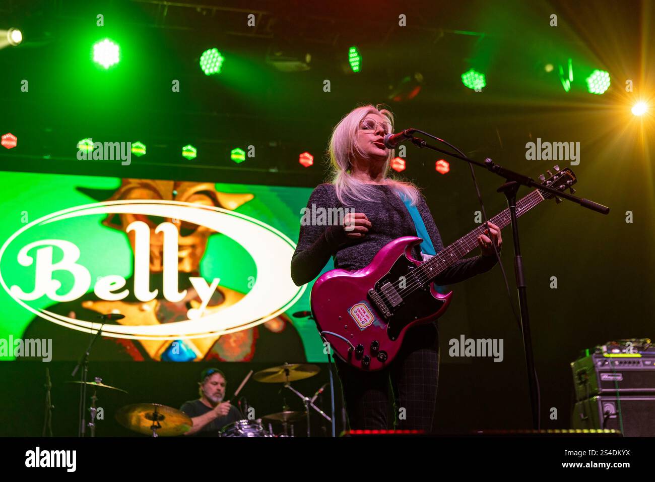 Madison, USA. 10th Jan, 2025. Tanya Donelly of Belly during The ...