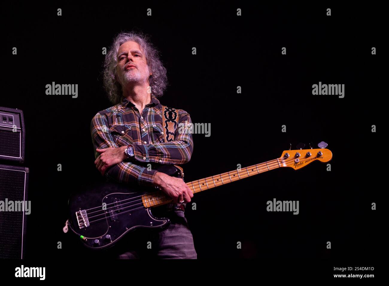 Madison, USA. 10th Jan, 2025. Joe Klompus of Letters to Cleo during The ...