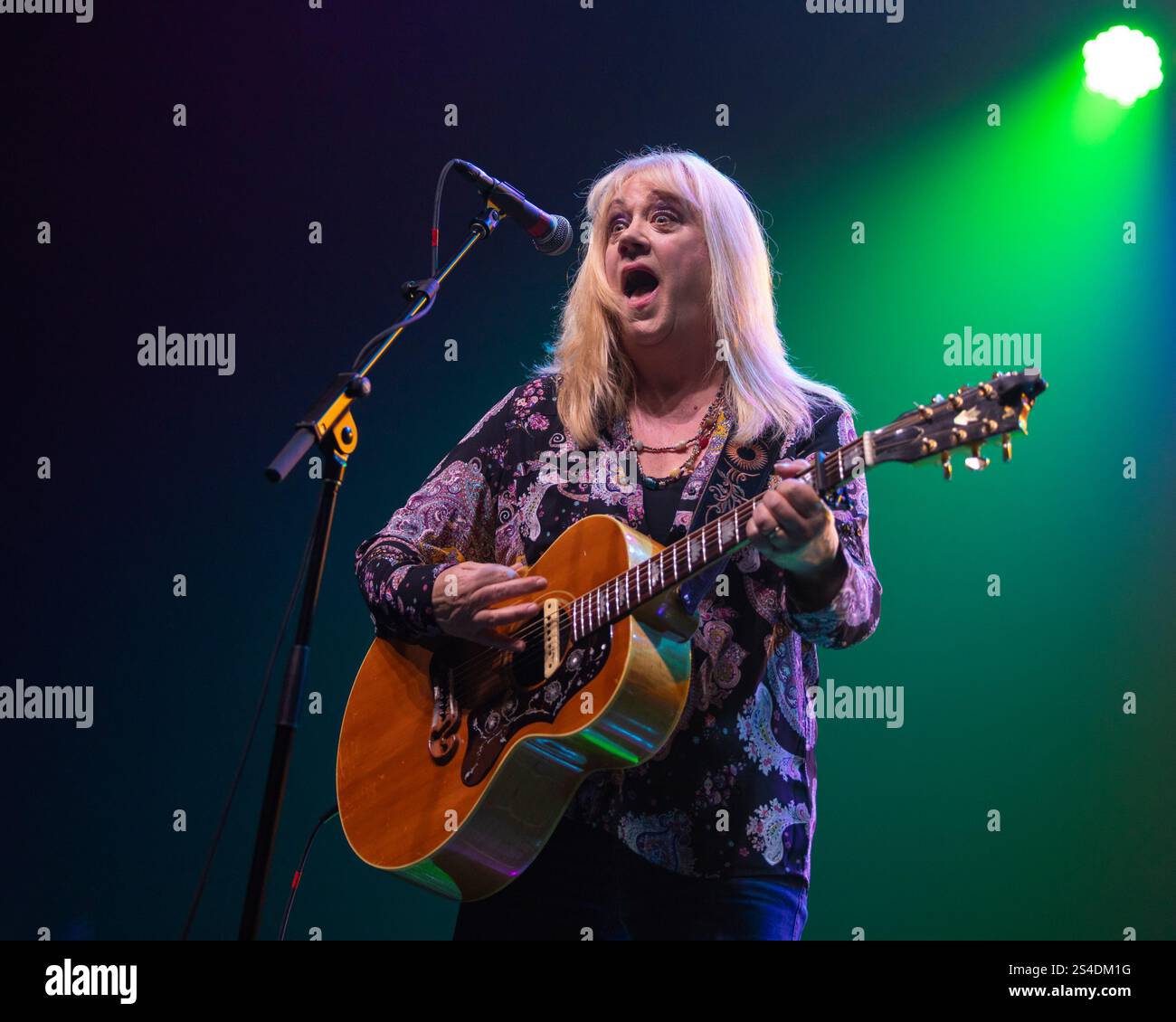 Madison, USA. 10th Jan, 2025. Debbi Peterson of The Bangles during The ...