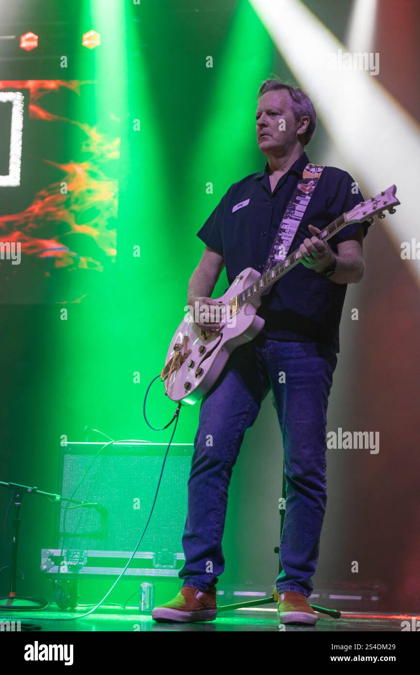 Madison, USA. 10th Jan, 2025. Greg McKenna of Letters to Cleo during ...