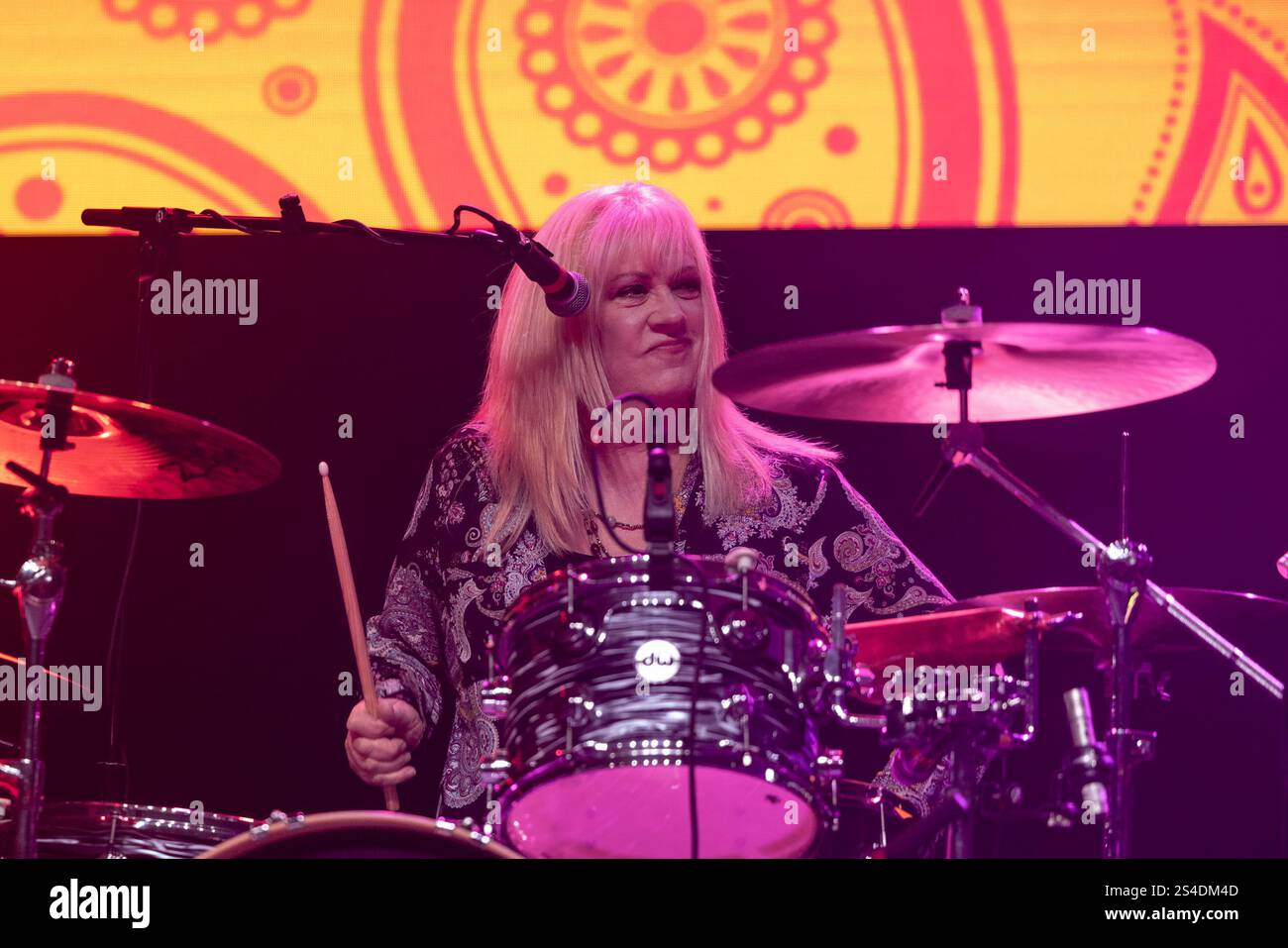 Madison, USA. 10th Jan, 2025. Debbi Peterson of The Bangles during The ...
