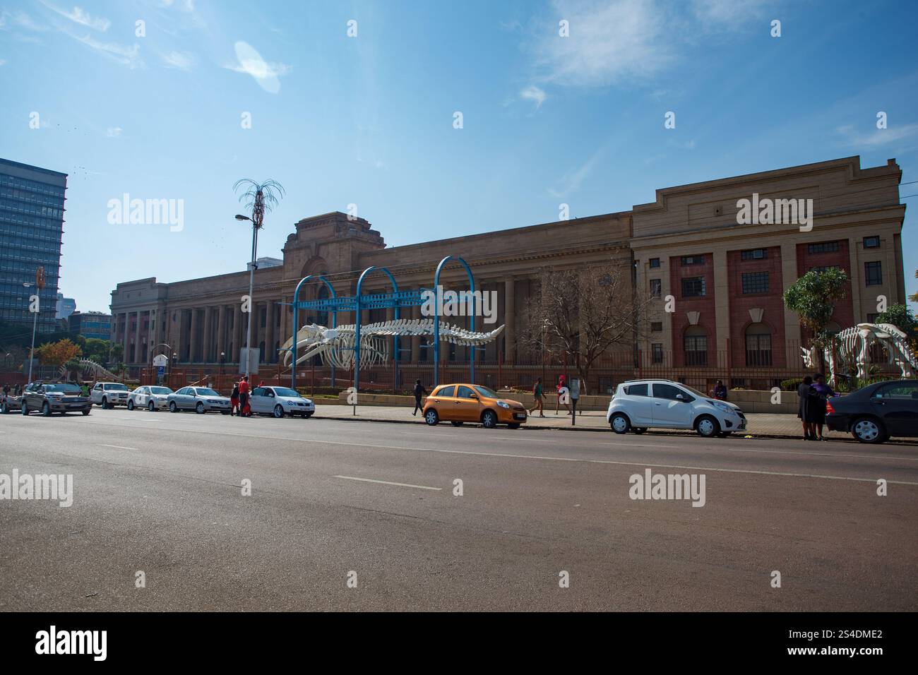 The Ditsong National Museum of Natural History facade in Pretoria ...