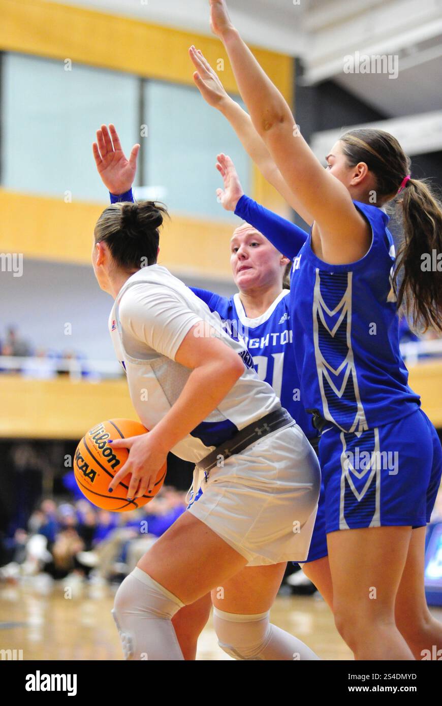 Seton Hall's Faith Masonius (3) during Saturday's loss in Big East ...