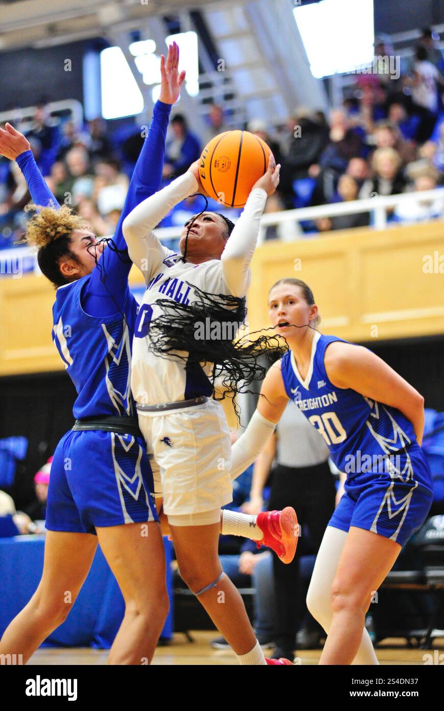 Seton Hall's Jada Eads (0) during Saturday's loss in Big East ...