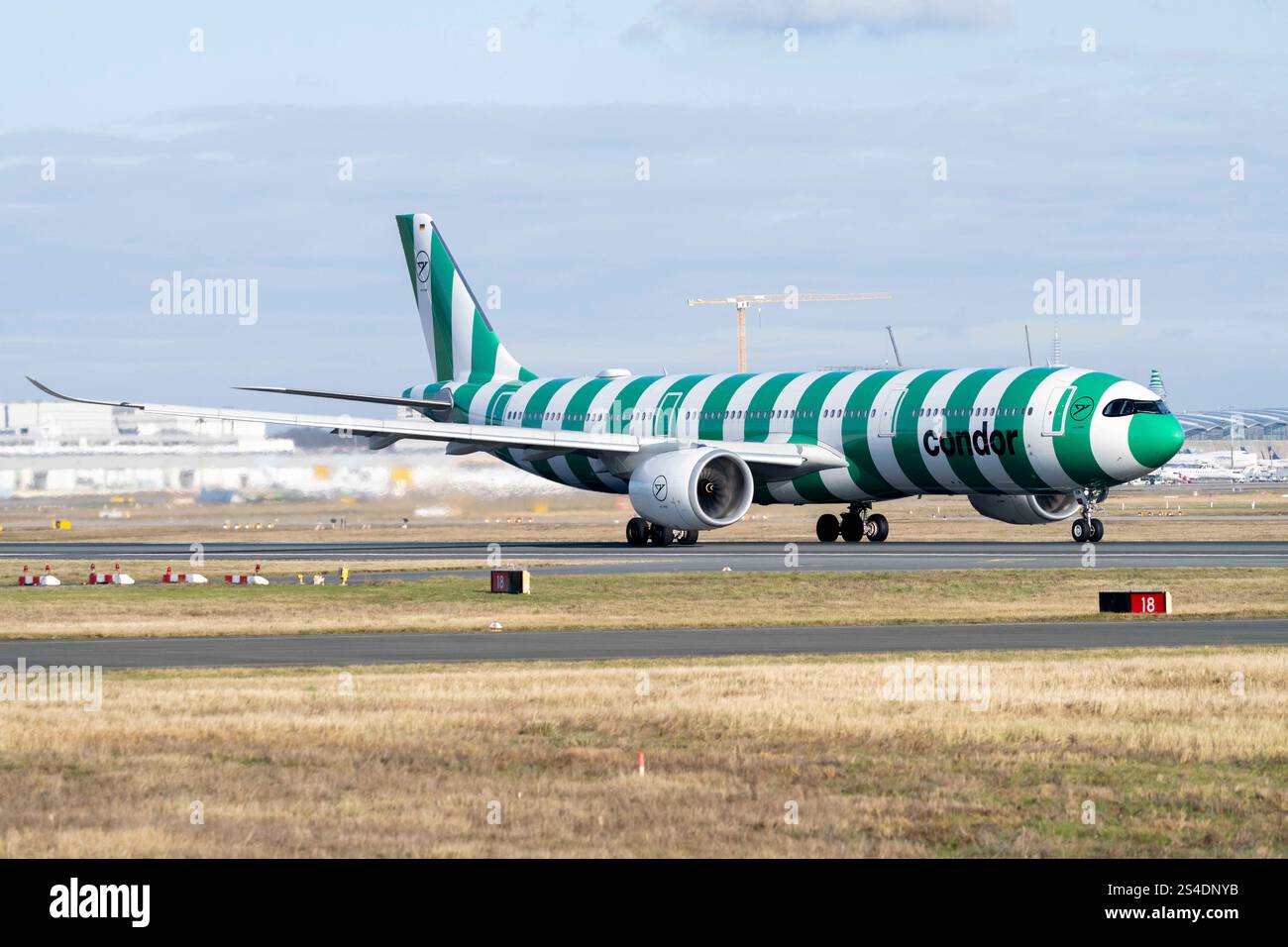 Frankfurt Am Main, Hesse, Germany. 11th Jan, 2025. Condor Airbus A330 ...