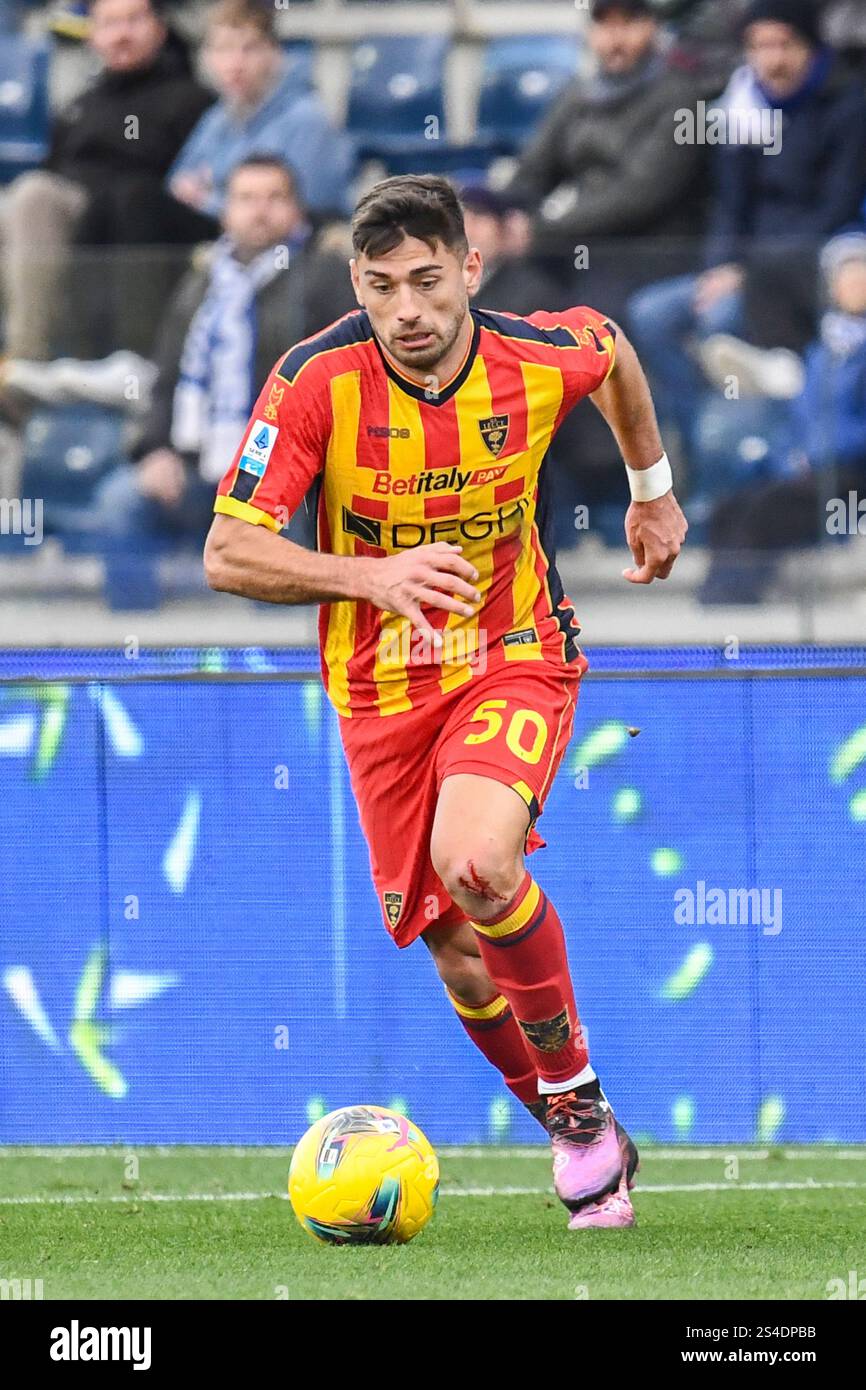 Empoli, Italy. 11th Jan, 2025. Santiago Pierotti (Lecce) during Empoli ...