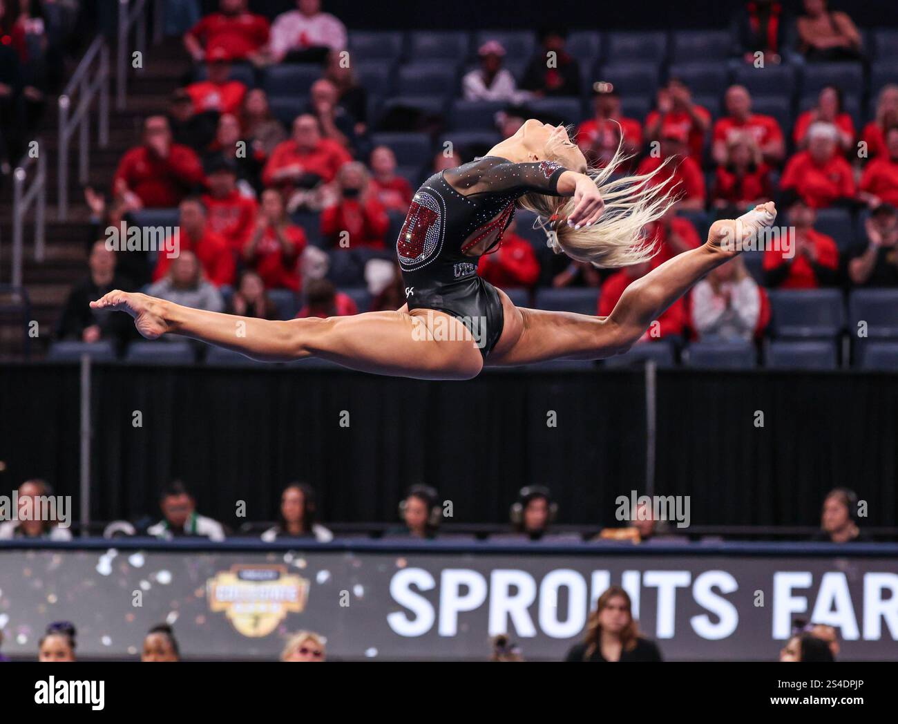 Oklahoma City, OK, USA. 11th Jan, 2025. Utah's Ashley Glynn on the ...