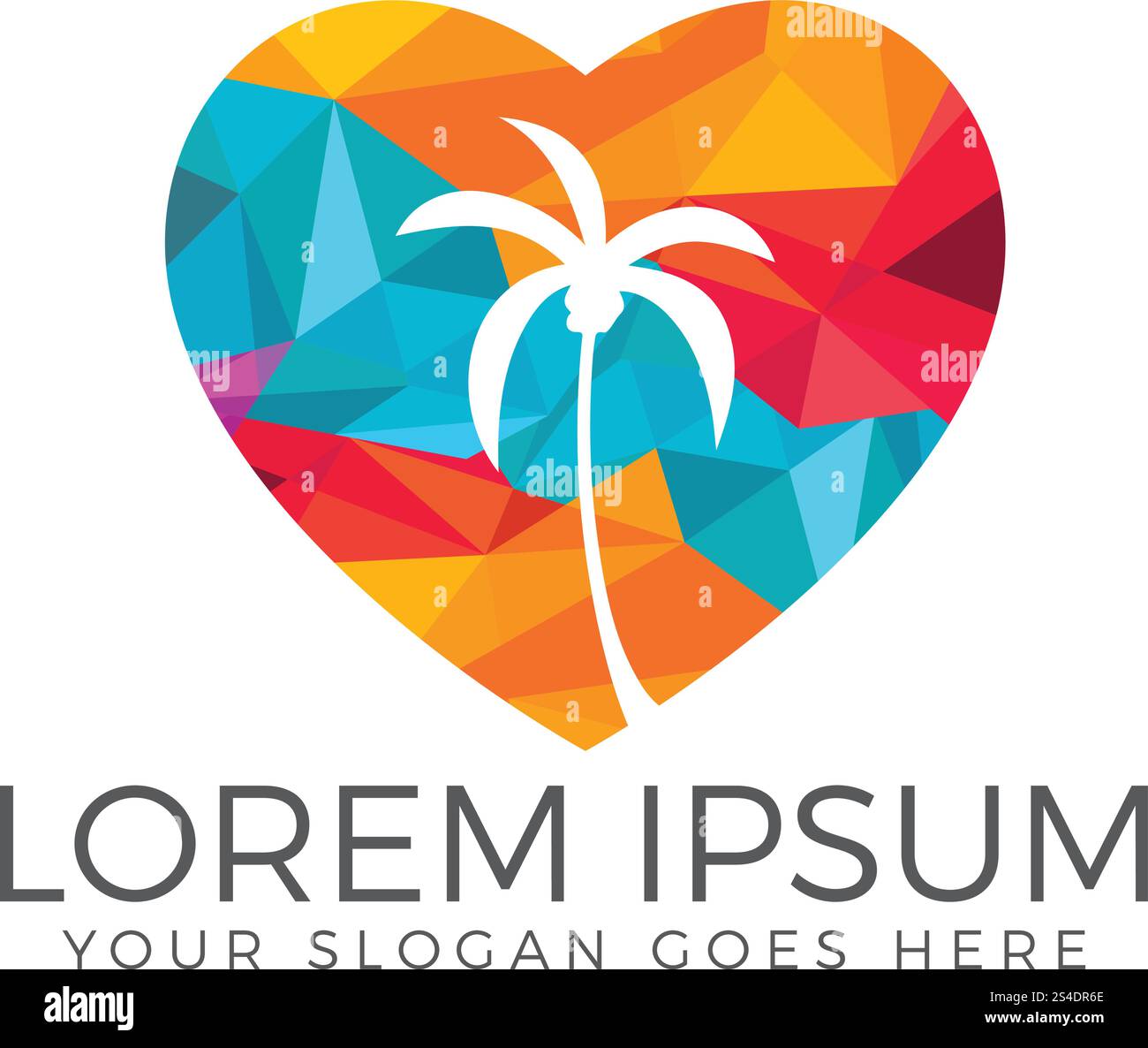 E palm tree Cut Out Stock Images & Pictures - Alamy