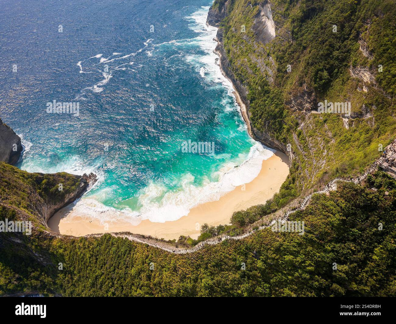 Aerial scenic nusa penida view hi-res stock photography and images - Alamy