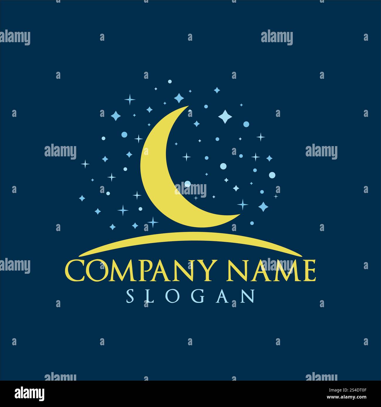 Moon and stars design hi-res stock photography and images - Alamy