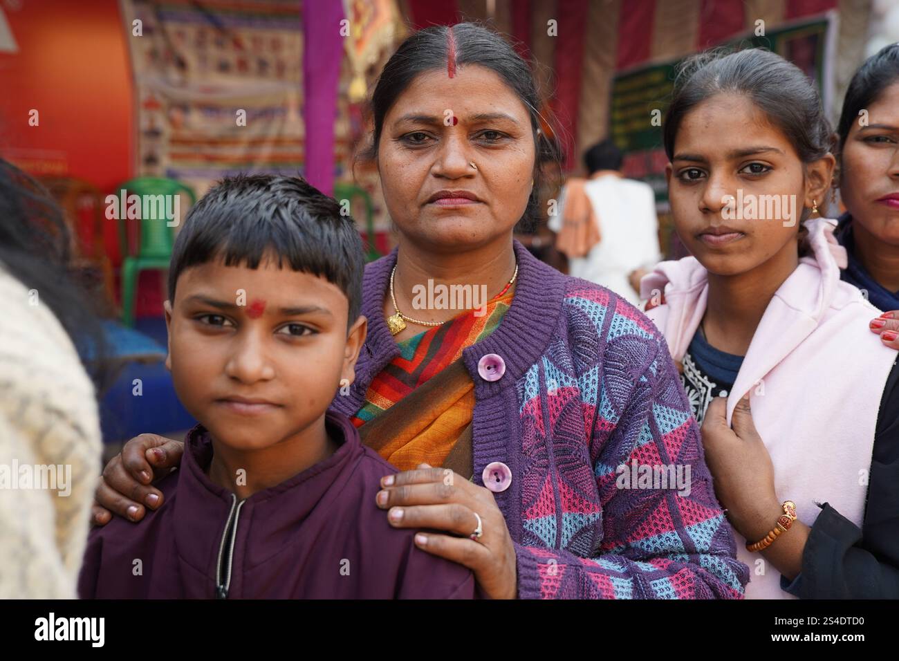 The Gangasagar Mela transit camp buzzes with activity as sadhus and ...