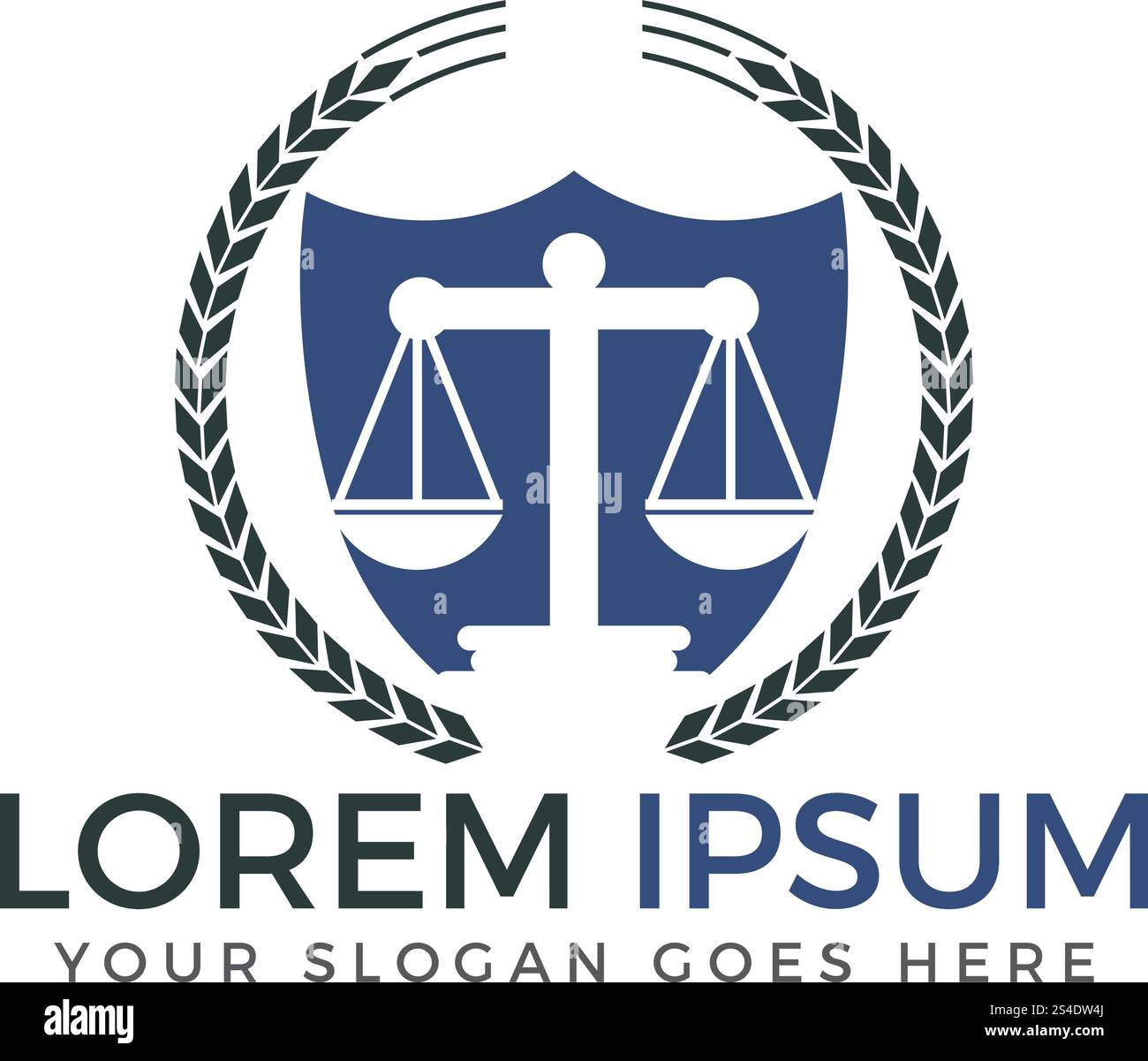 Law Firm Logo Design Stock Vector Image & Art - Alamy