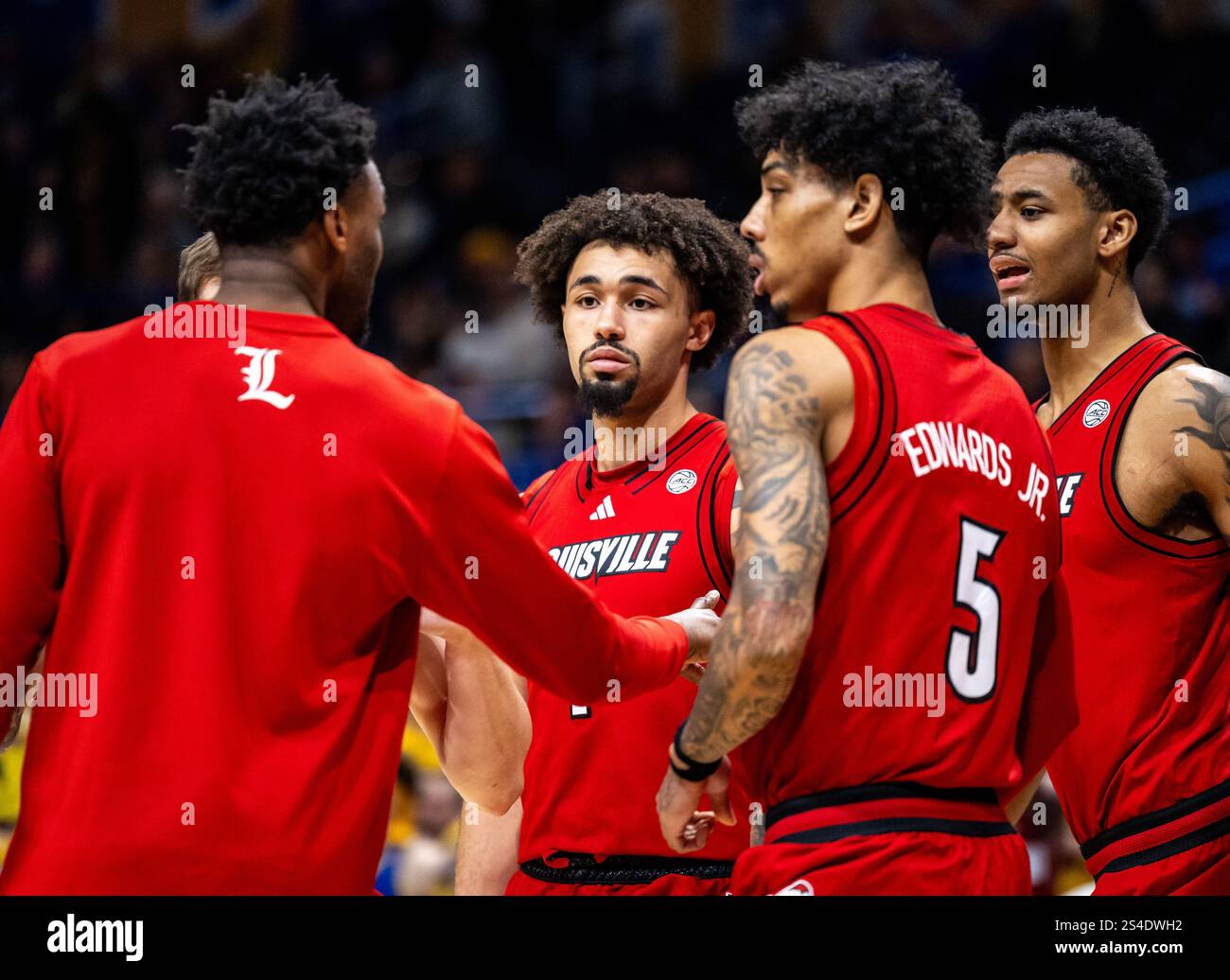 Pittsburgh, Pennsylvania, USA. 11th Jan, 2025. Louisville Cardinals ...