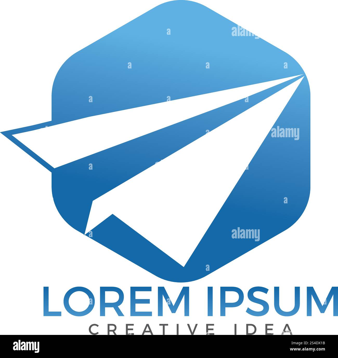 Paper plane logo design. Concept of tour, delivery, delivering messages ...