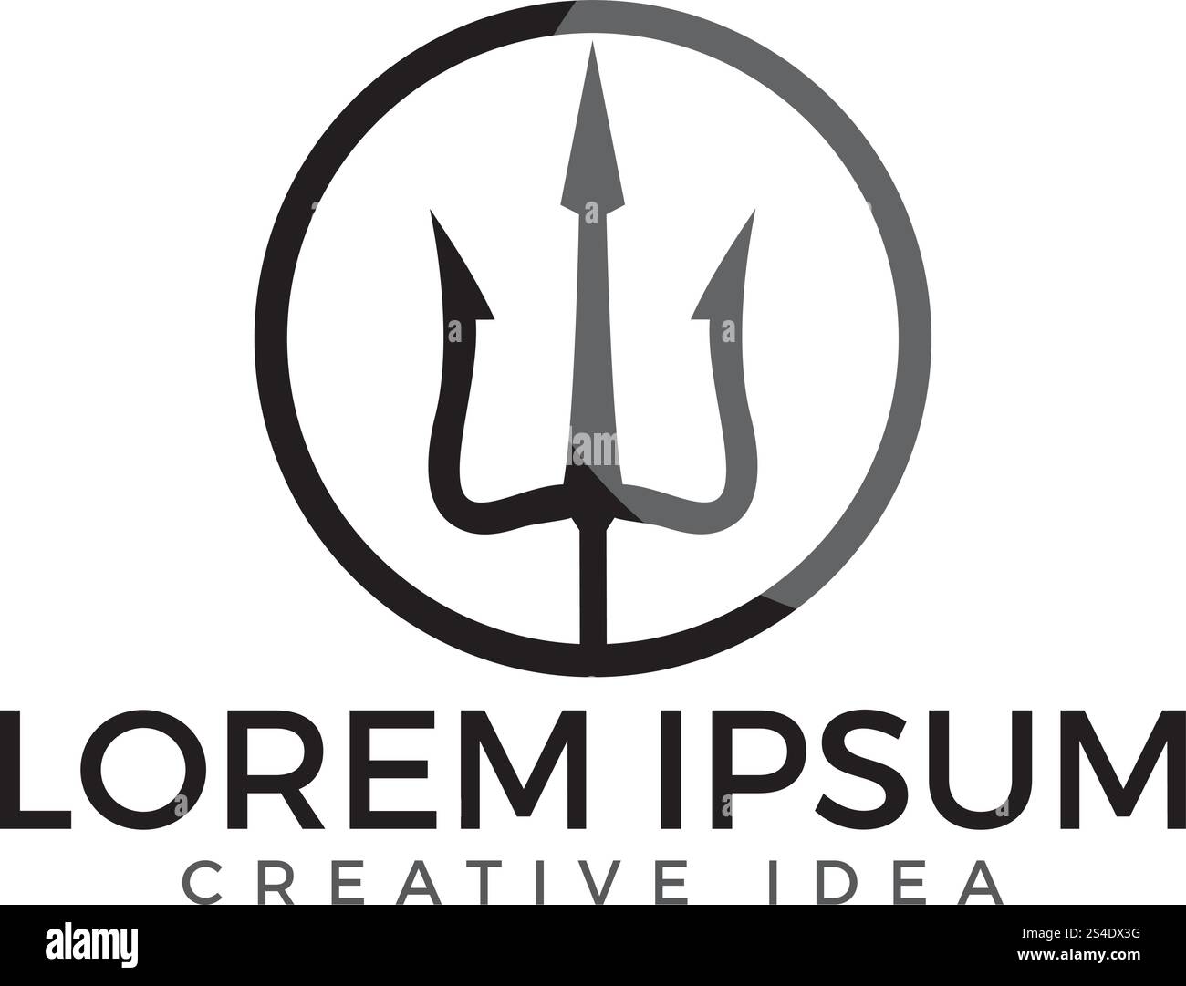 Trident logo and symbols template vector design Stock Vector Image ...