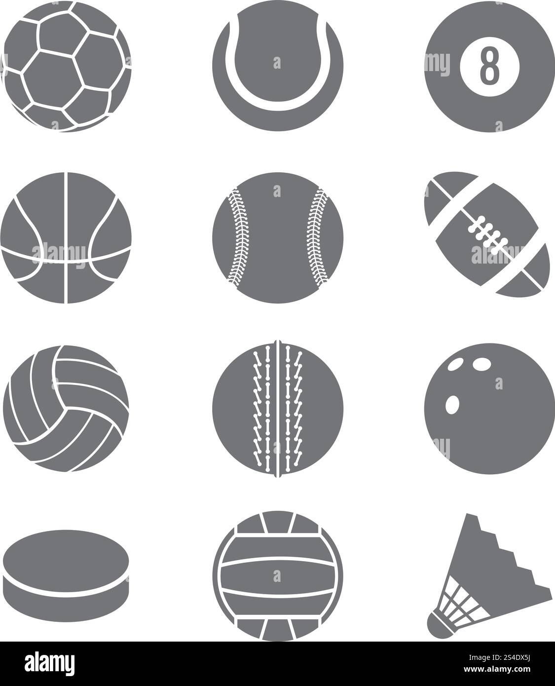 Sports balls football basketball and tennis vector icons. Illustration ...