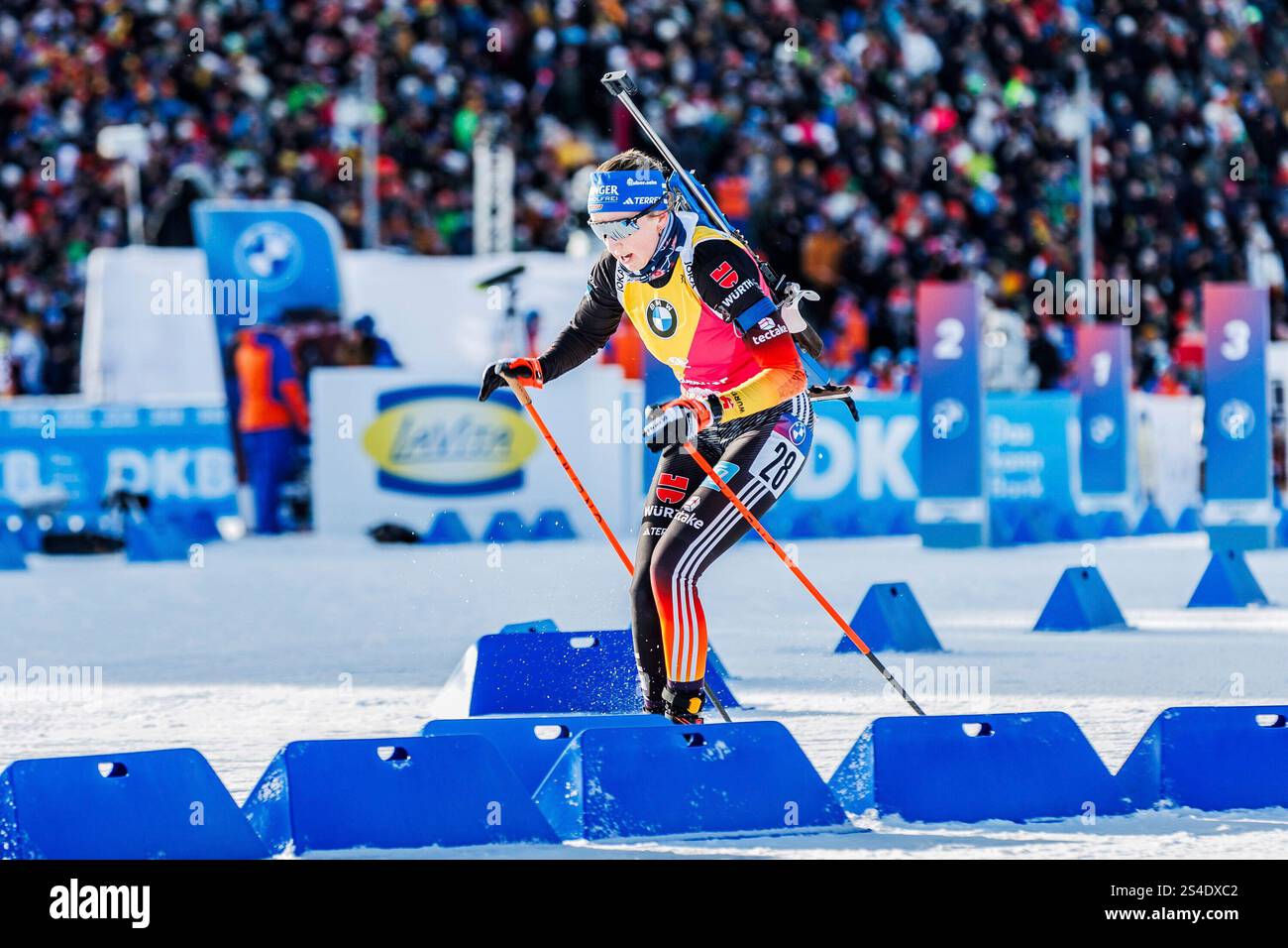 Oberhof, Deutschland. 11th Jan, 2025. Franziska Preuss (GER ...