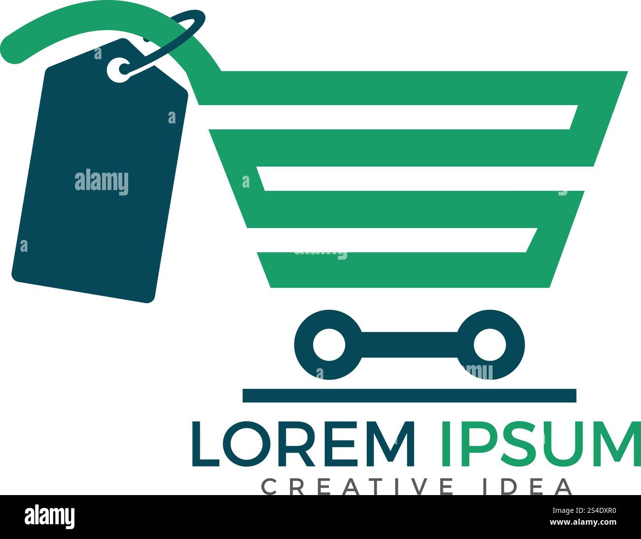 Shopping cart vector logo design. On-line shopping app icon Stock ...