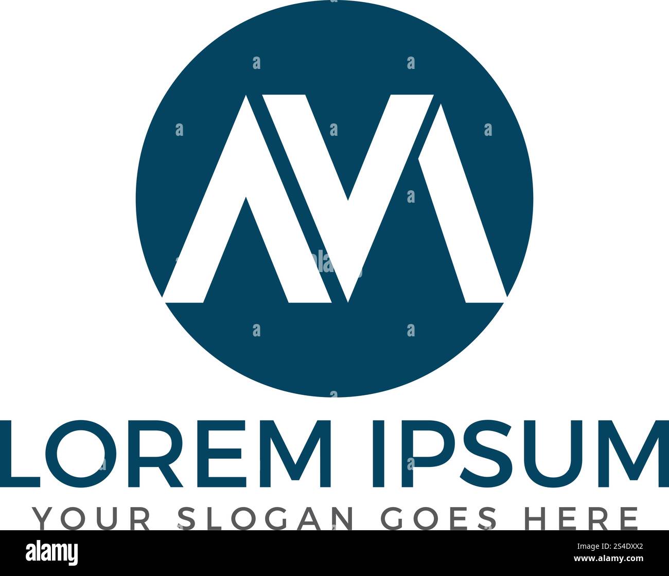 Creative letter M logo, letter M Abstract business logo design template ...