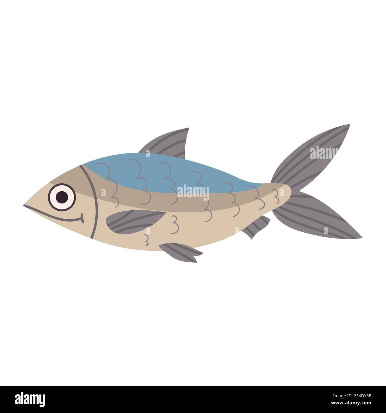 Dish fish sea food Stock Vector Images - Alamy