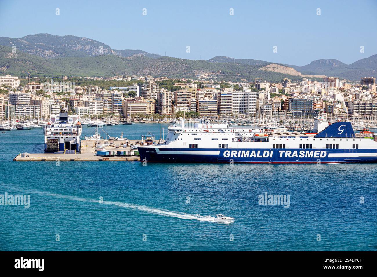 Palma de Mallorca Balearic Islands Spain,Port Bay de of,Mediterranean ...