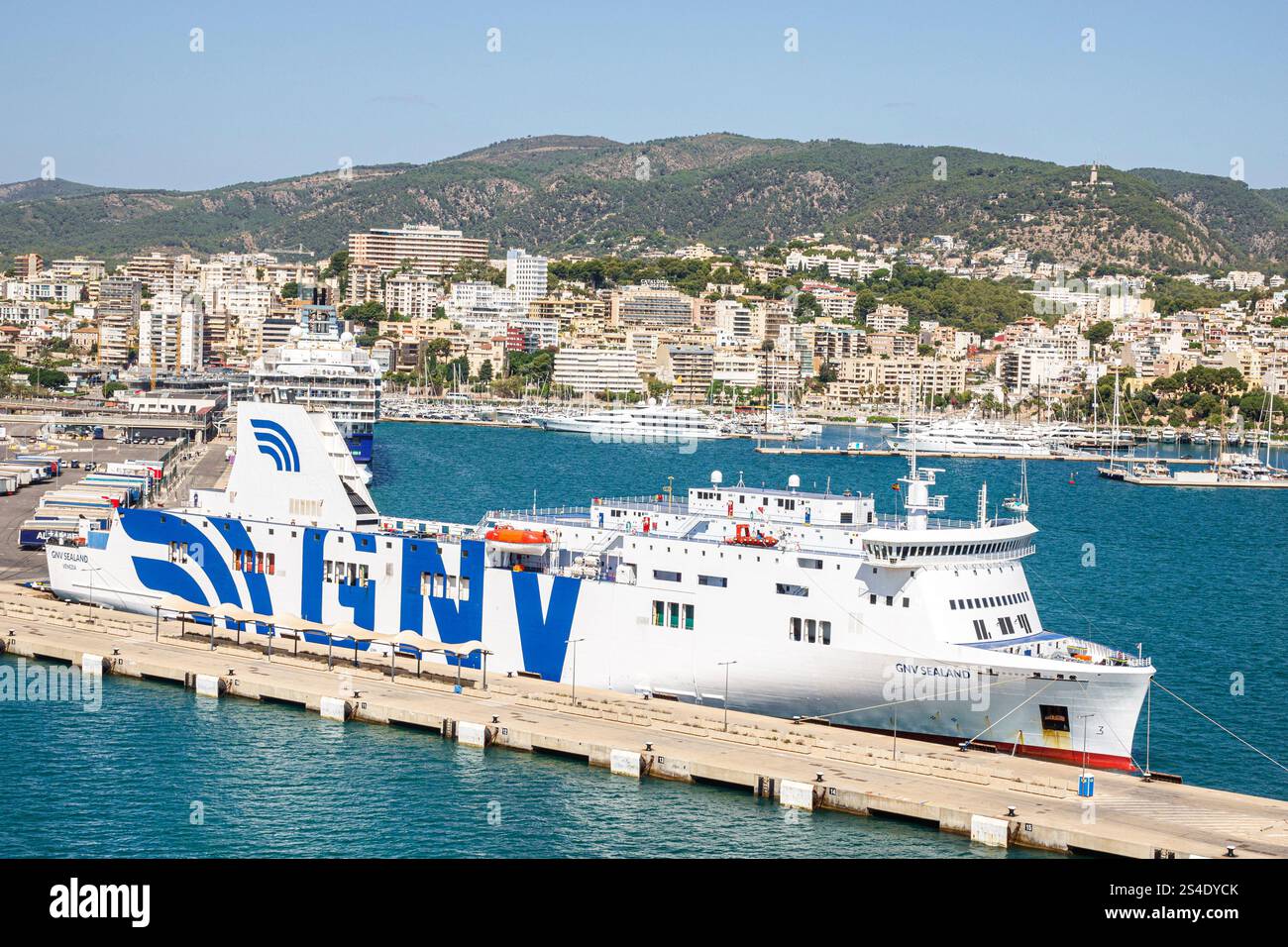 Palma de Mallorca Balearic Islands Spain,Port Bay de of,Mediterranean ...