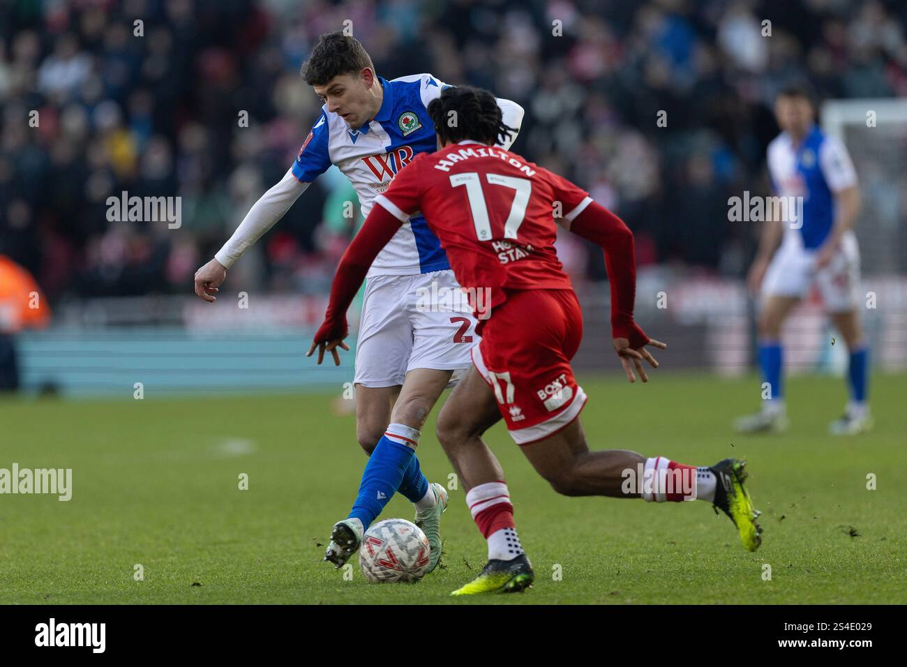 Riverside Stadium, Middlesbrough on Saturday 11th January 2025. Owen ...