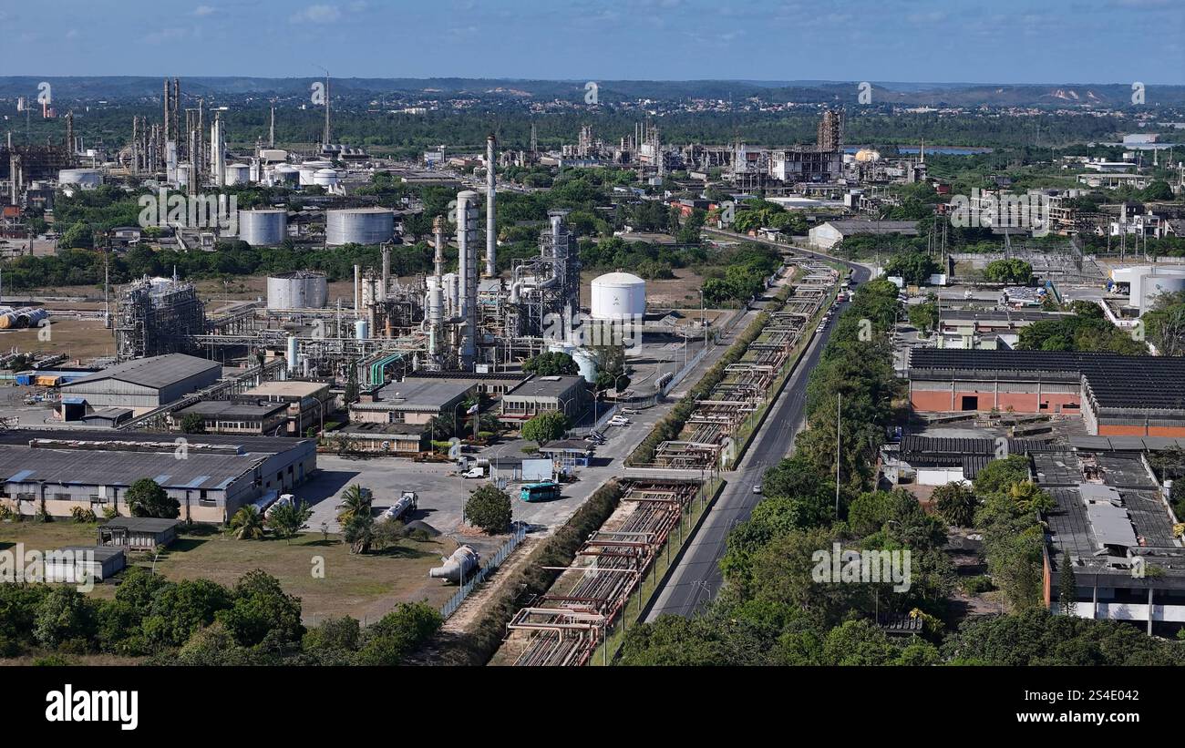 Camacari industrial hub camacari, bahia, brazil - december 26, 2024 ...