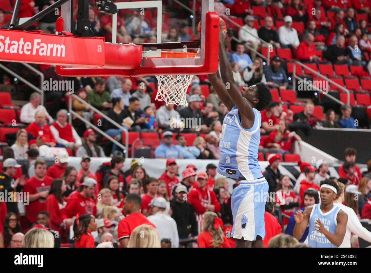 RALEIGH, NC - JANUARY 11: North Carolina Tar Heels guard Drake Powell ...