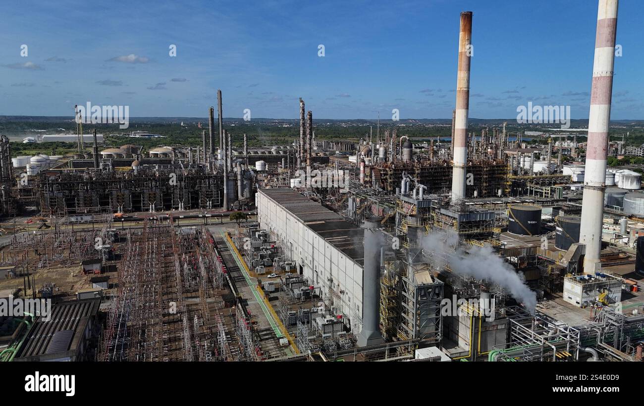 Camacari industrial hub camacari, bahia, brazil - december 26, 2024 ...