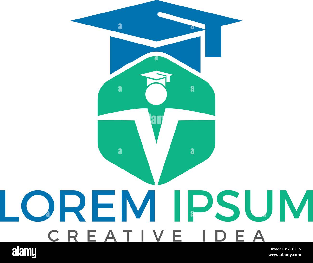 Education Logo design. Institutional and educational vector logo design ...