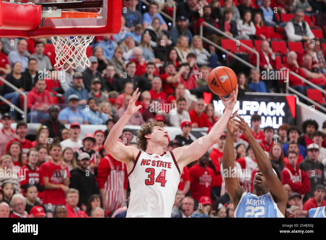 RALEIGH, NC - JANUARY 11: North Carolina State Wolfpack forward Ben ...