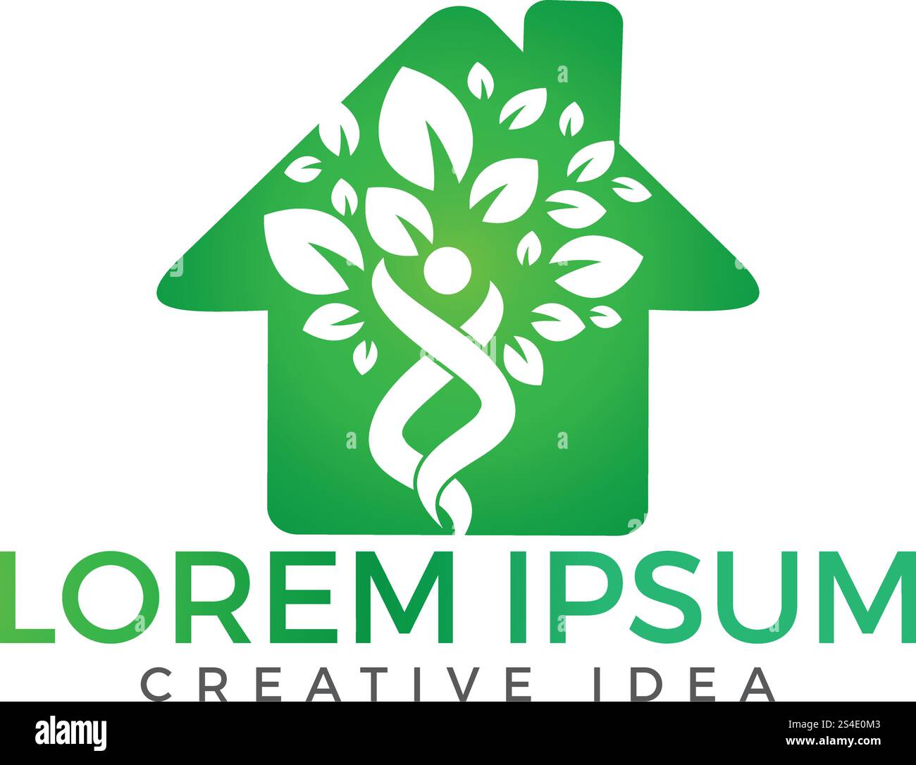 Holistic health logo design. Fitness and Wellness logo Stock Vector ...