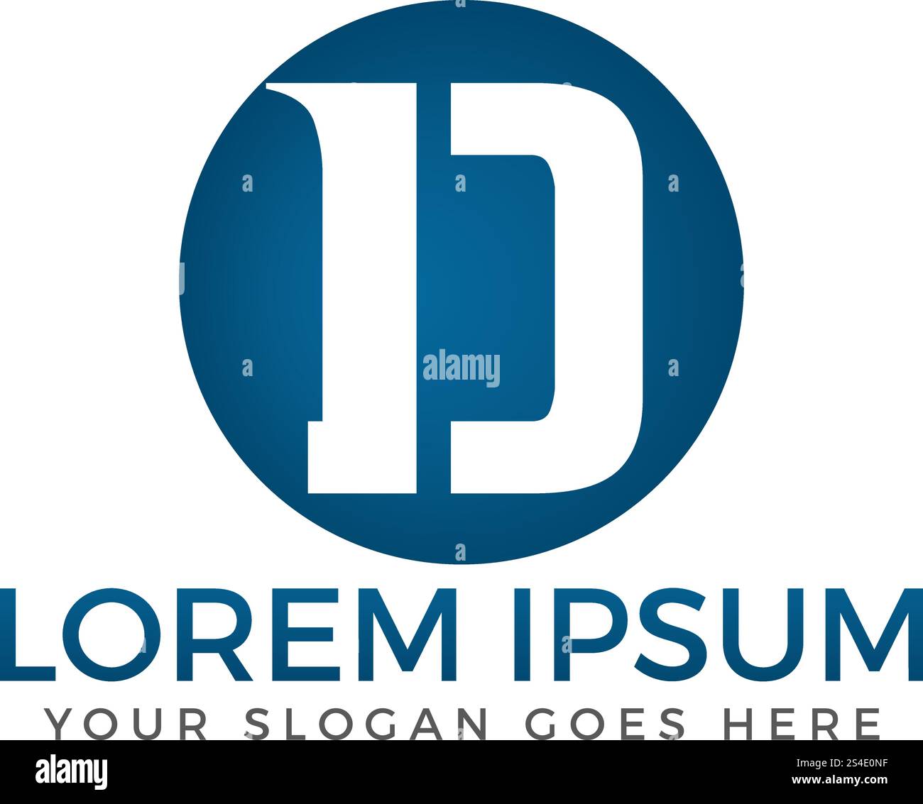 Abstract letter D business logo design Stock Vector Image & Art - Alamy