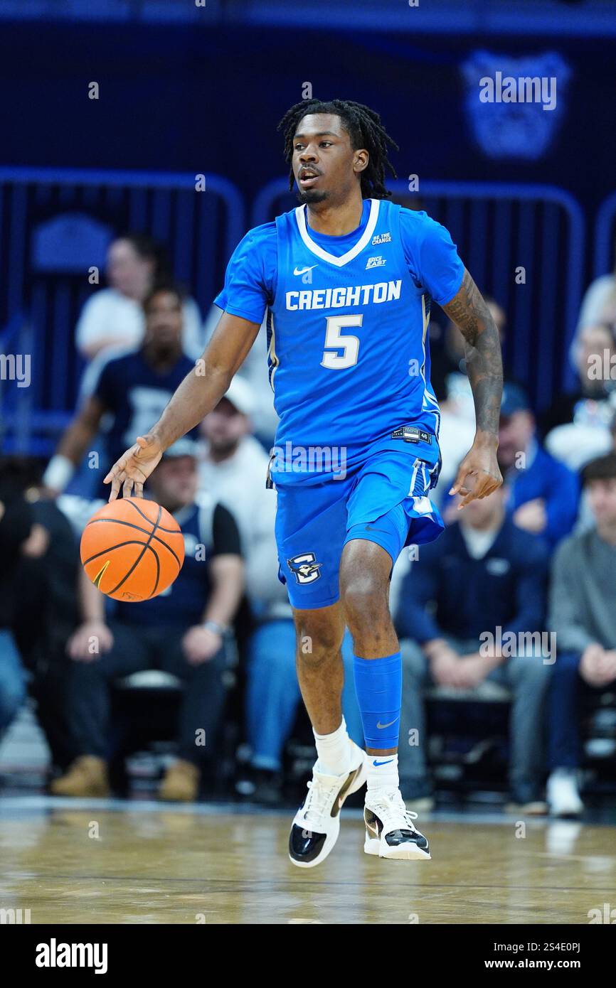 INDIANAPOLIS - JANUARY 11: Creighton Bluejays guard Jamiya Neal (5 ...