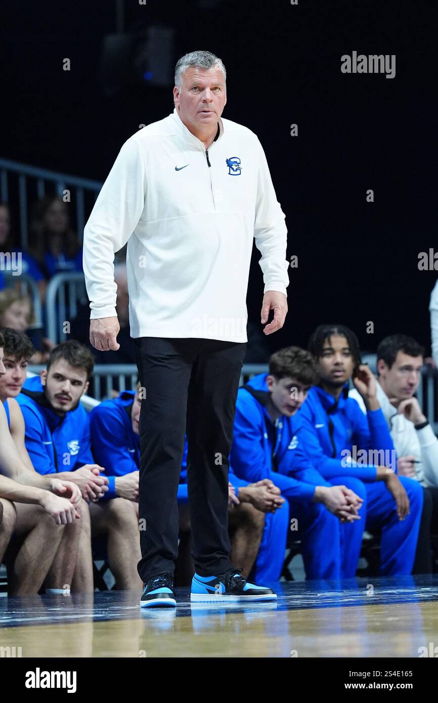 INDIANAPOLIS - JANUARY 11: Creighton Bluejays coach Greg McDermott ...