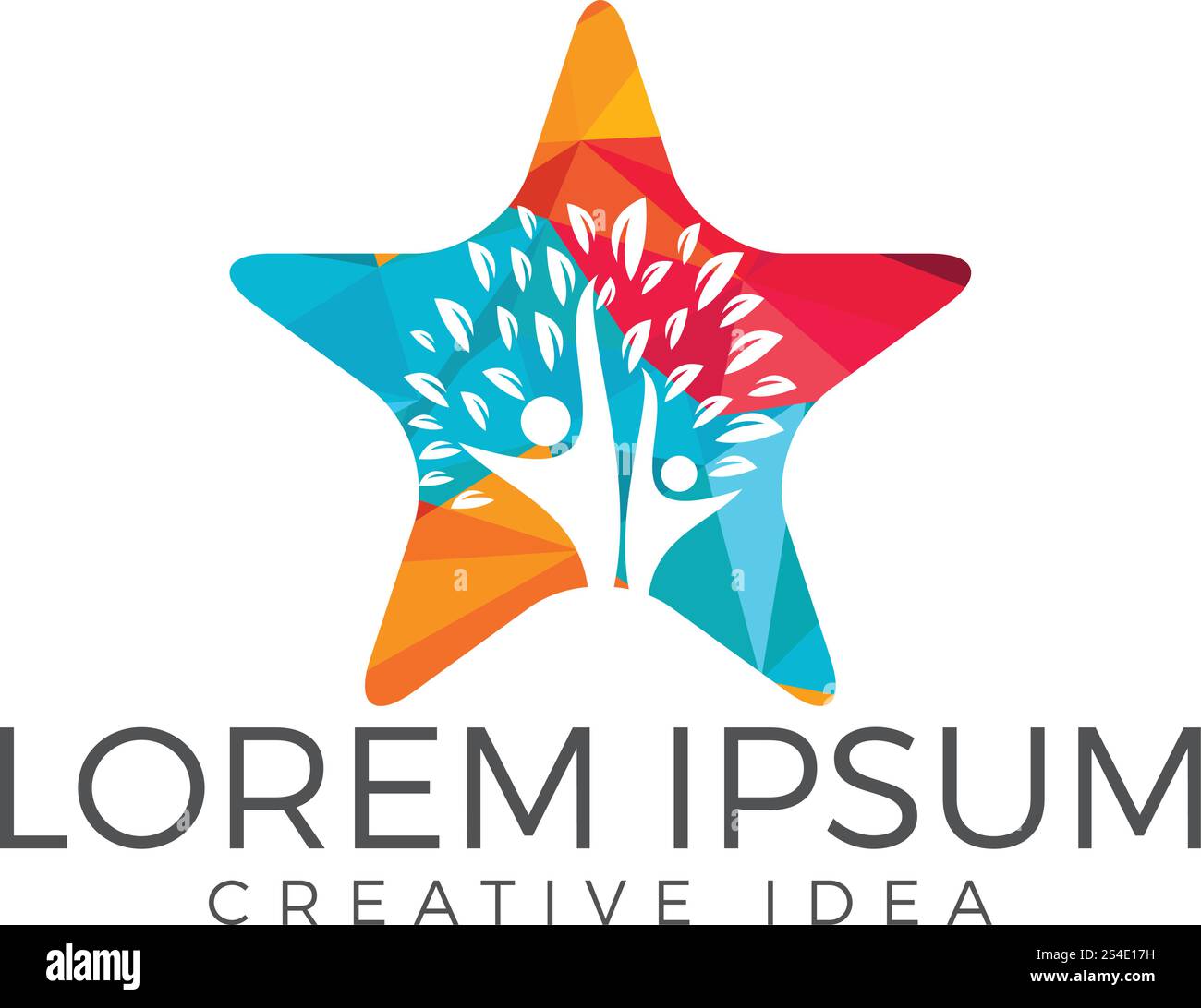 Human health logo design. Fitness and Wellness logo Stock Vector Image ...