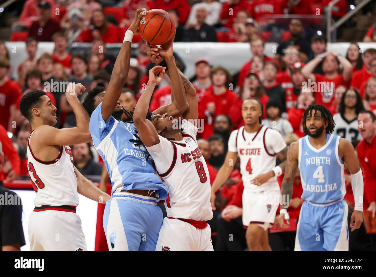 RALEIGH, NC - JANUARY 11: North Carolina State Wolfpack guard Jayden ...