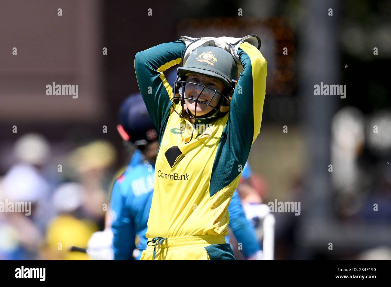 Sydney, Australia. 12th Jan, 2025. Alyssa Healy of Australia during the ...