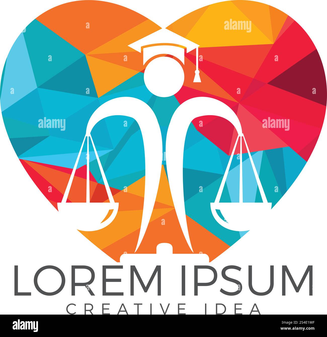 Man Holding Scales of Justice Logo. Law and Attorney Logo Design Stock ...