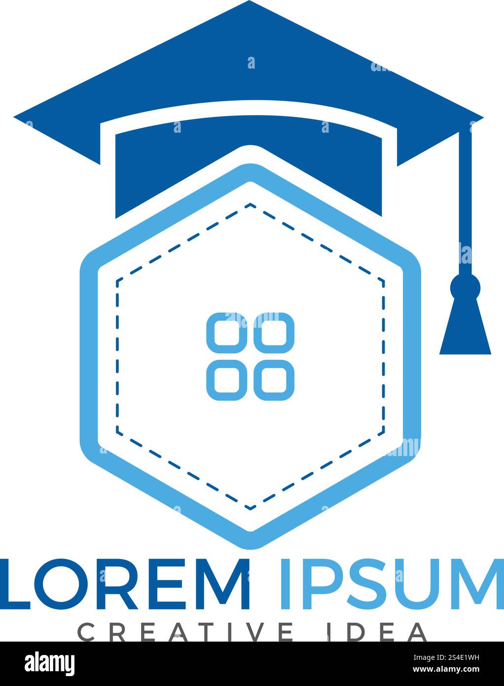 Education or Library Logo Template Design Vector Stock Vector Image ...