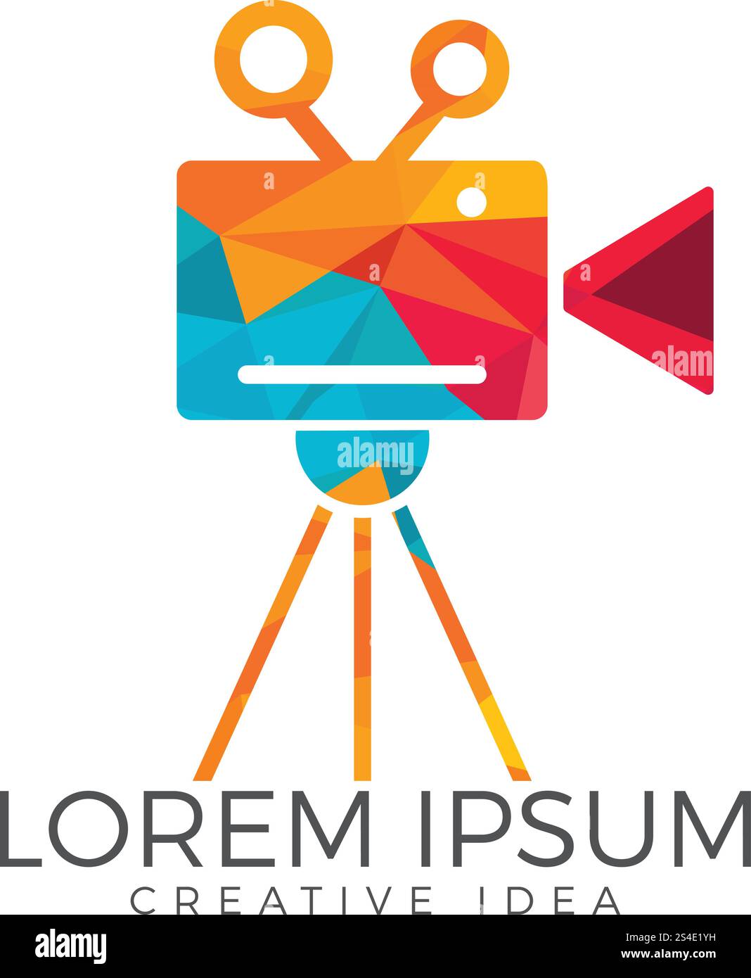 Film or Movie camera logo design Stock Vector Image & Art - Alamy