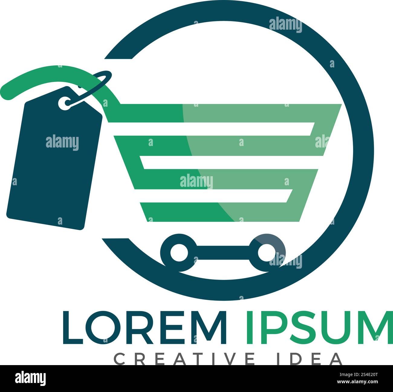 Shopping cart vector logo design. On-line shopping app icon Stock ...